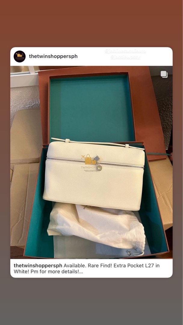Loro Piana Extra Pocket L27, Luxury, Bags & Wallets on Carousell