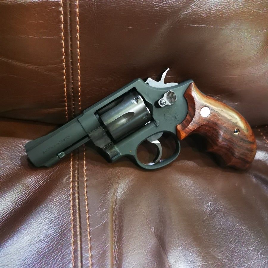 Mainan Airsoft Tanaka 357 Magnum SW M13 3 inch FBI Special Green Gas ...