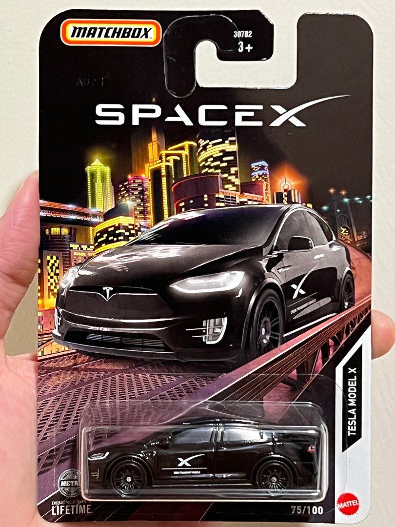 Matchbox SpaceX Tesla Model X, Hobbies & Toys, Toys & Games on Carousell