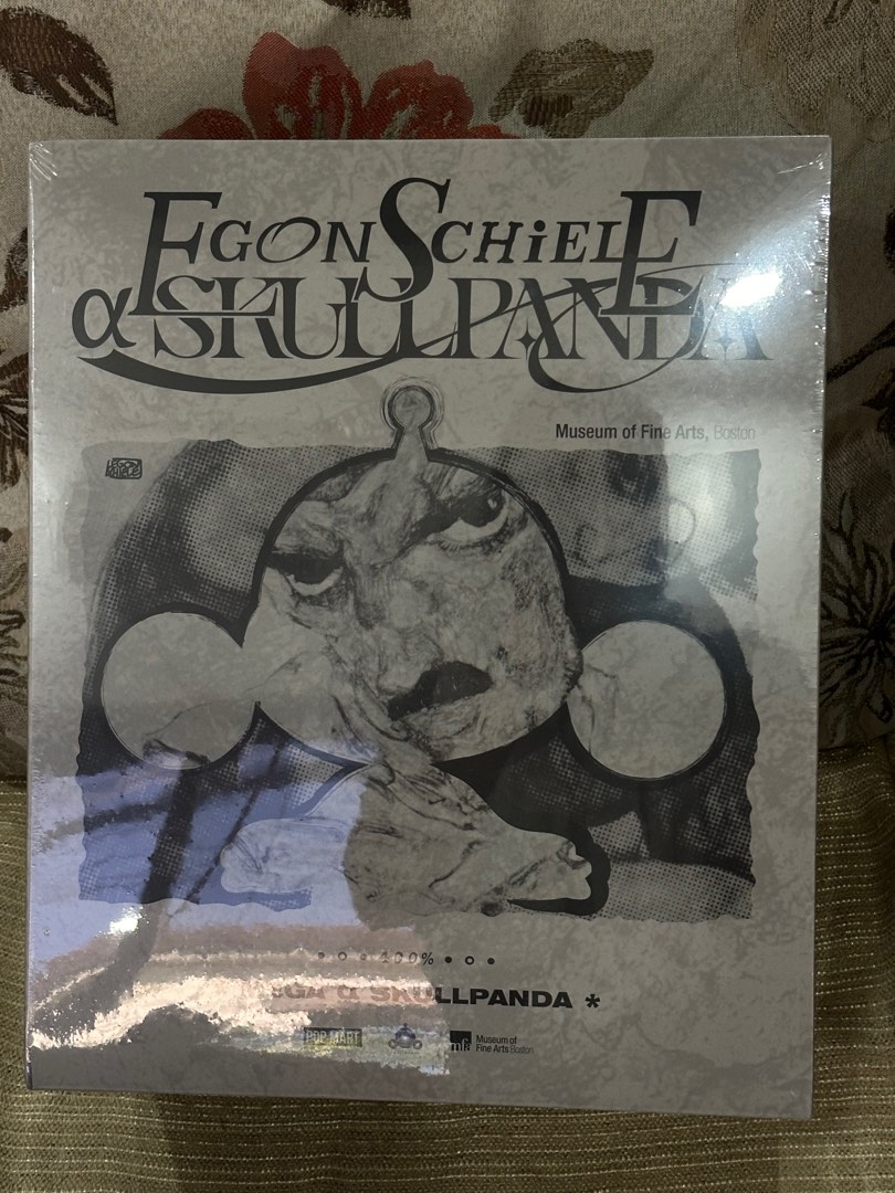 MEGA SKULL PANDA 400% Egon Schiele skullpanda ONHAND, Hobbies & Toys ...