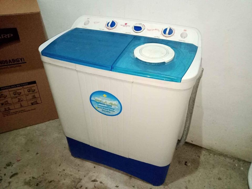 Micromatic Twin Tub Washing Machine, TV & Home Appliances, Washing ...