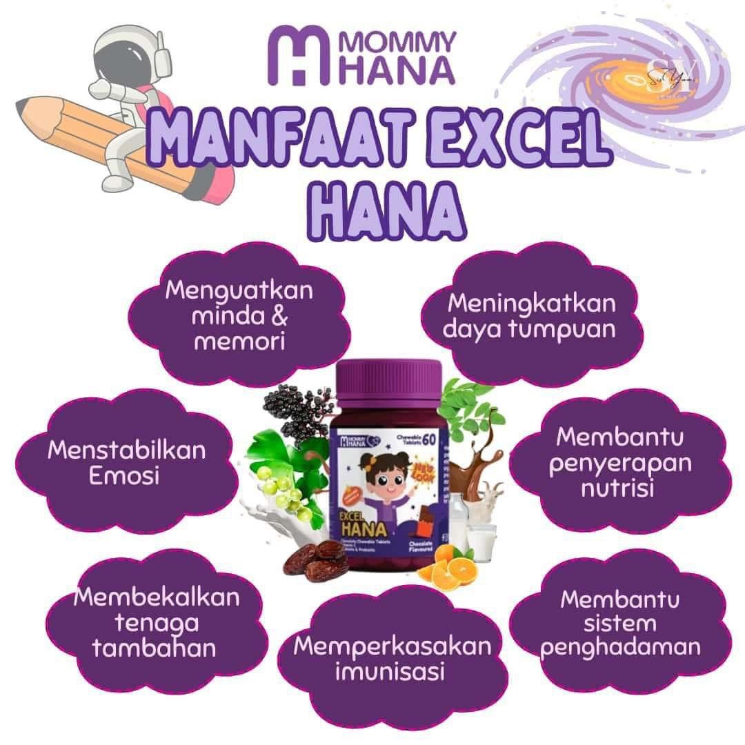 MommyHana Memori & Focuz Excel Hana, Health & Nutrition, Health Supplements, Vitamins ...