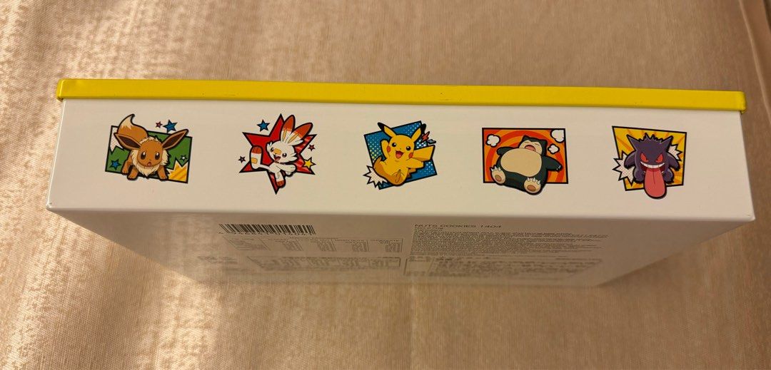 Morozoff Pokémon box 比卡超盒 神戶風月堂L*espoir 吉盒 禮盒 鐵盒 收納盒, 傢俬＆家居, 其他, 收納箱及袋 ...