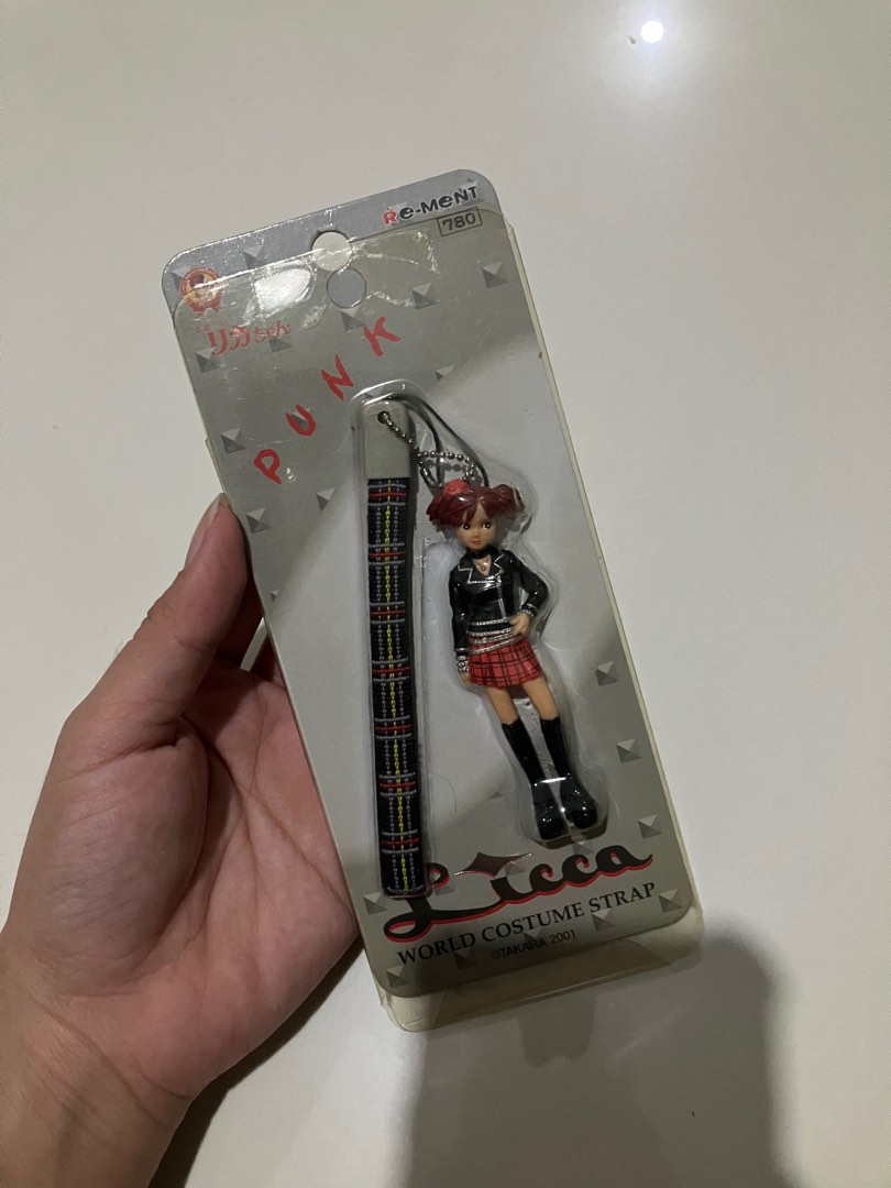 Neo Licca Gyaru y2k keychain bag charm anik anik, Hobbies & Toys, Toys ...
