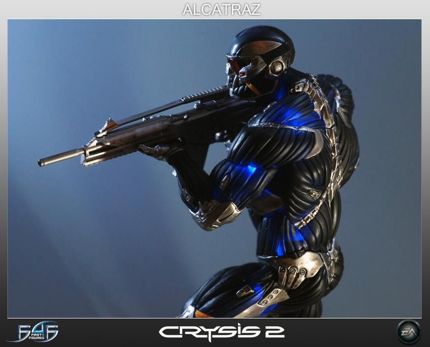 New Crysis 2 Alcatraz Statue Light Up Figure Limited Edition Crytek ...