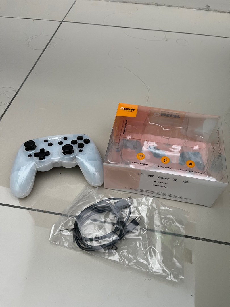 Nintendo Wireless Controller (Omelet), Video Gaming, Gaming Accessories ...