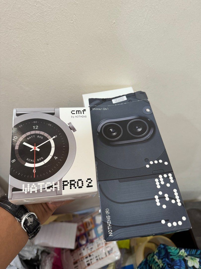 Nothing Phone 2a & CMF Watch Pro 2 Black 256GB, Mobile Phones & Gadgets ...