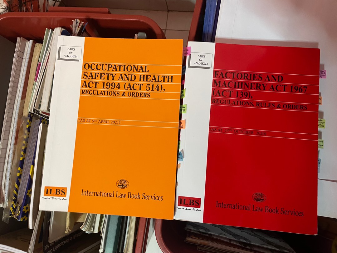 Occupational Safety and Health Act 1994 (OSHA 1994) & Factories and ...