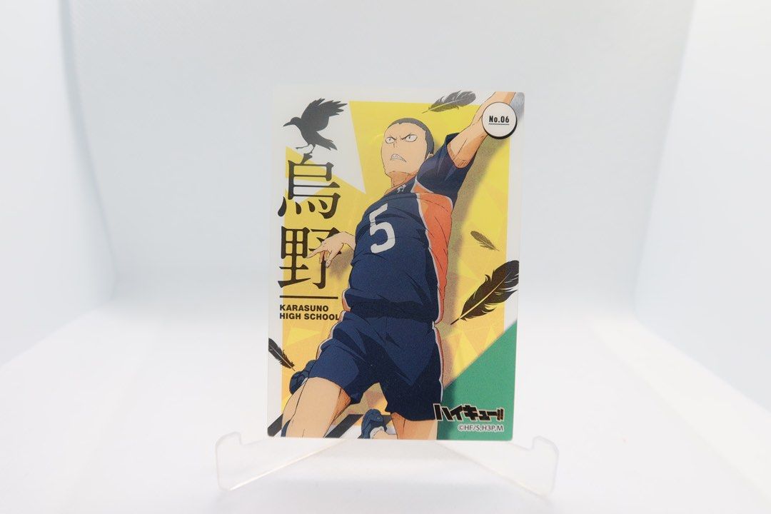 Official Haikyu! Clear and Metal Cards for Take All (Tendou, Asahi ...