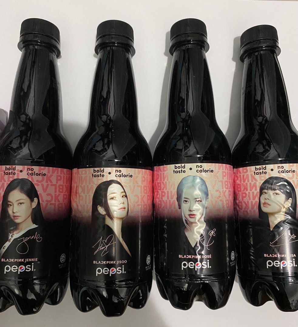 Official Pepsi x BLACKPINK Limited edition bottle, Hobbies & Toys ...