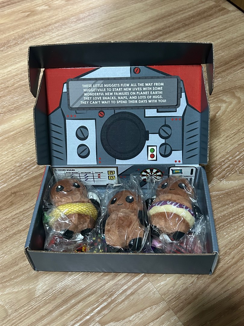 Official Tubby Nugget Plush Keychains, Hobbies & Toys, Toys & Games on ...