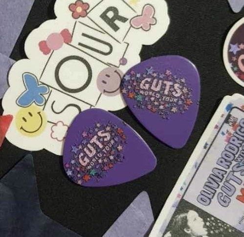 [super rare!] Olivia Rodrigo - GUTS World Tour Guitar Pick (Manila ...
