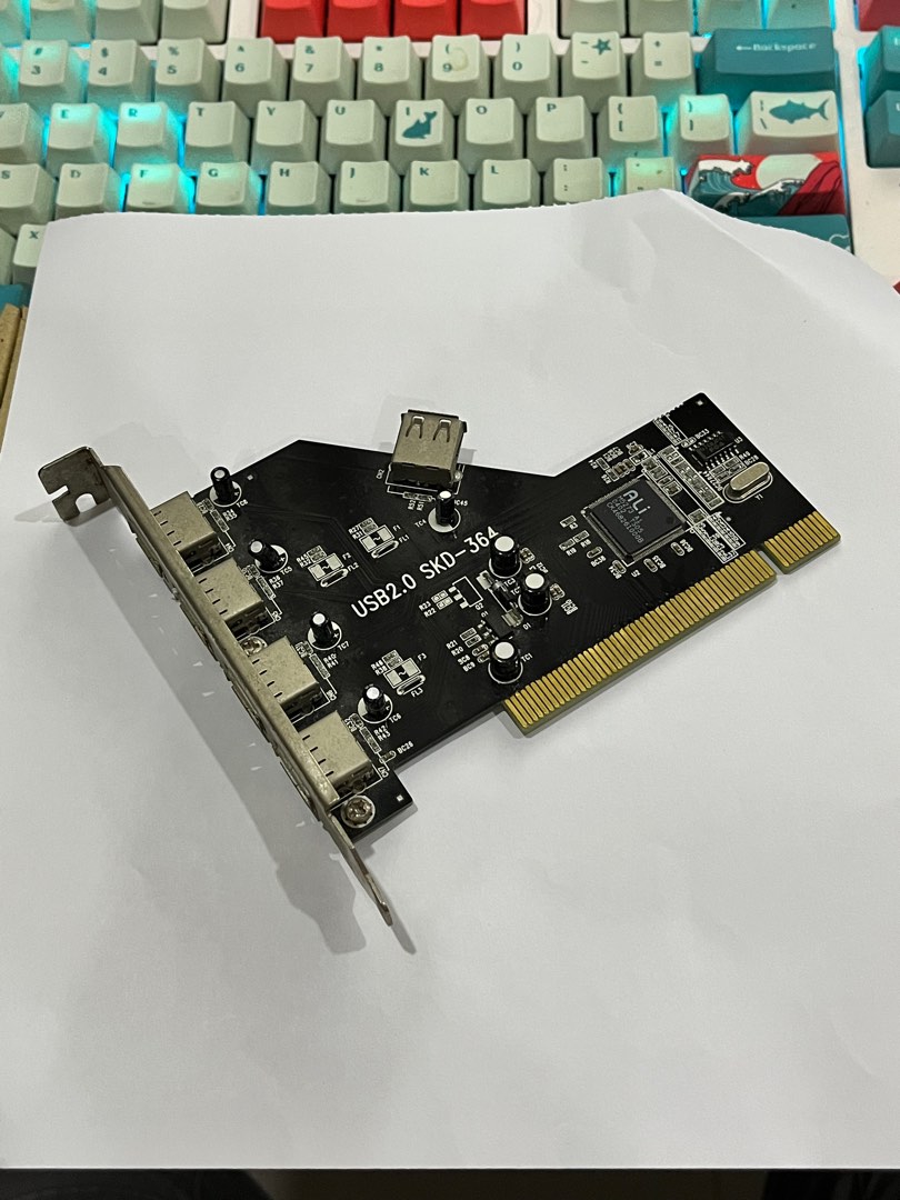 PCIE USB 2.0 Card, Computers & Tech, Parts & Accessories, Computer ...