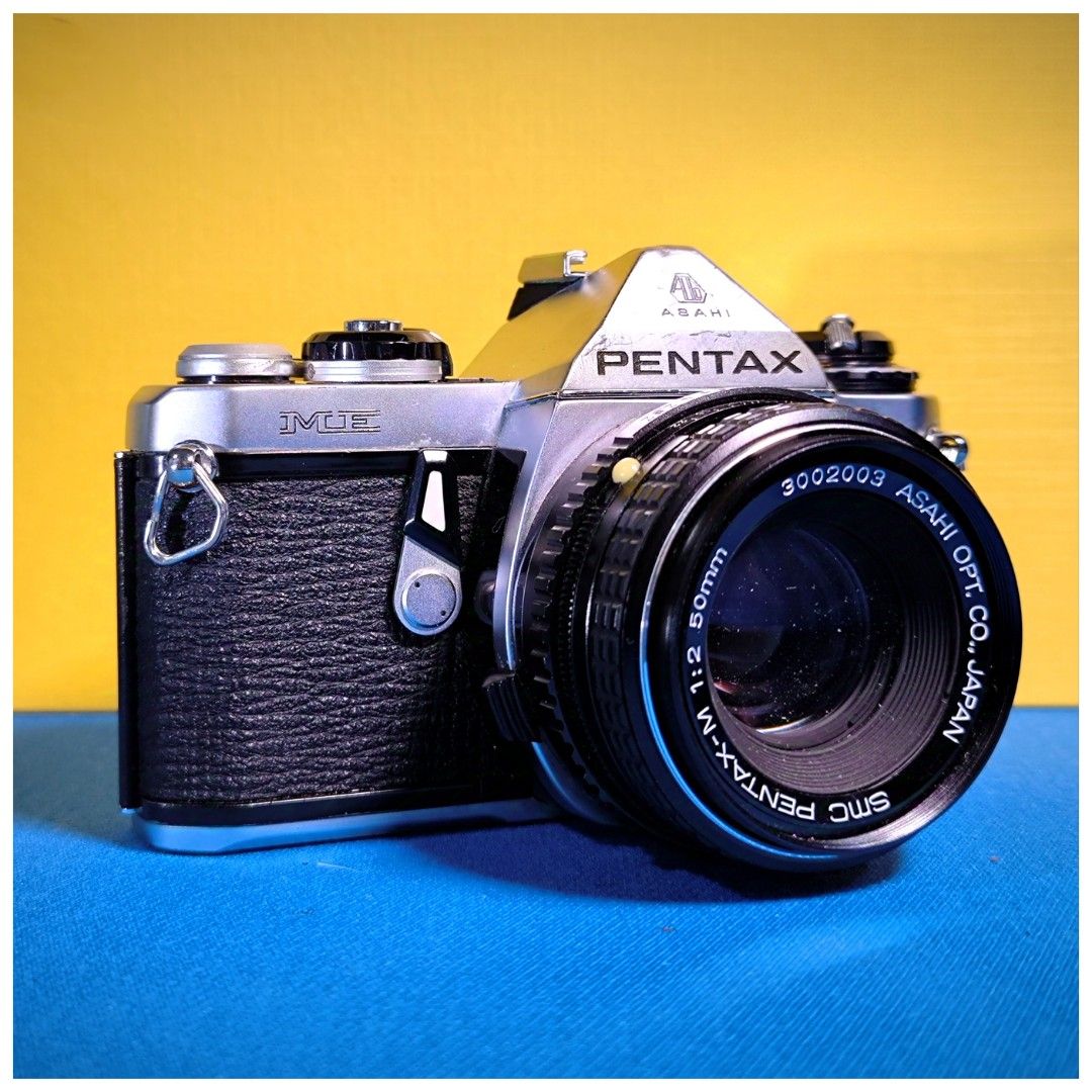 Pentax Asahi ME 50mm F2 lens working, Photography, Cameras on Carousell