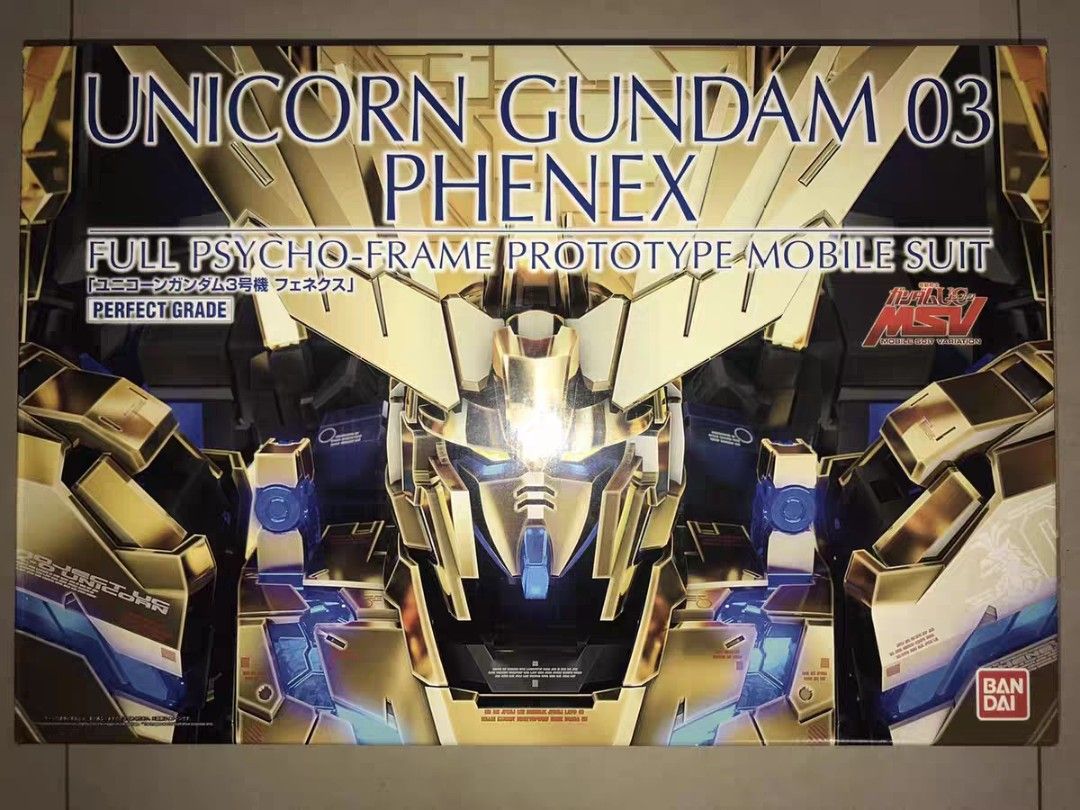 PG Unicorn Gundam 03 Phenix, Hobbies & Toys, Toys & Games on Carousell