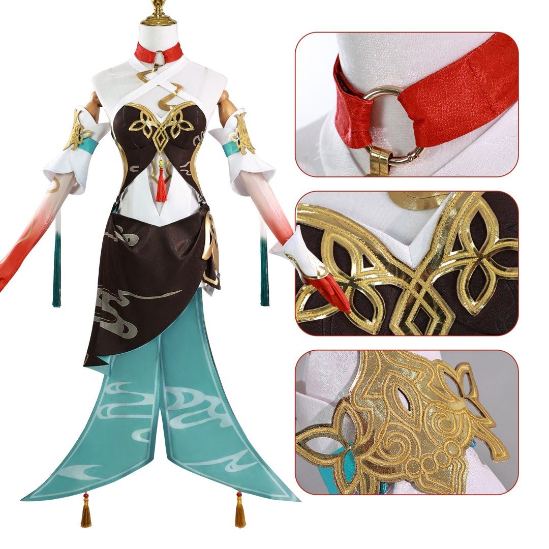 [PO] Lingsha Honkai Star Rail Cosplay HSR Ling Sha, Hobbies & Toys ...