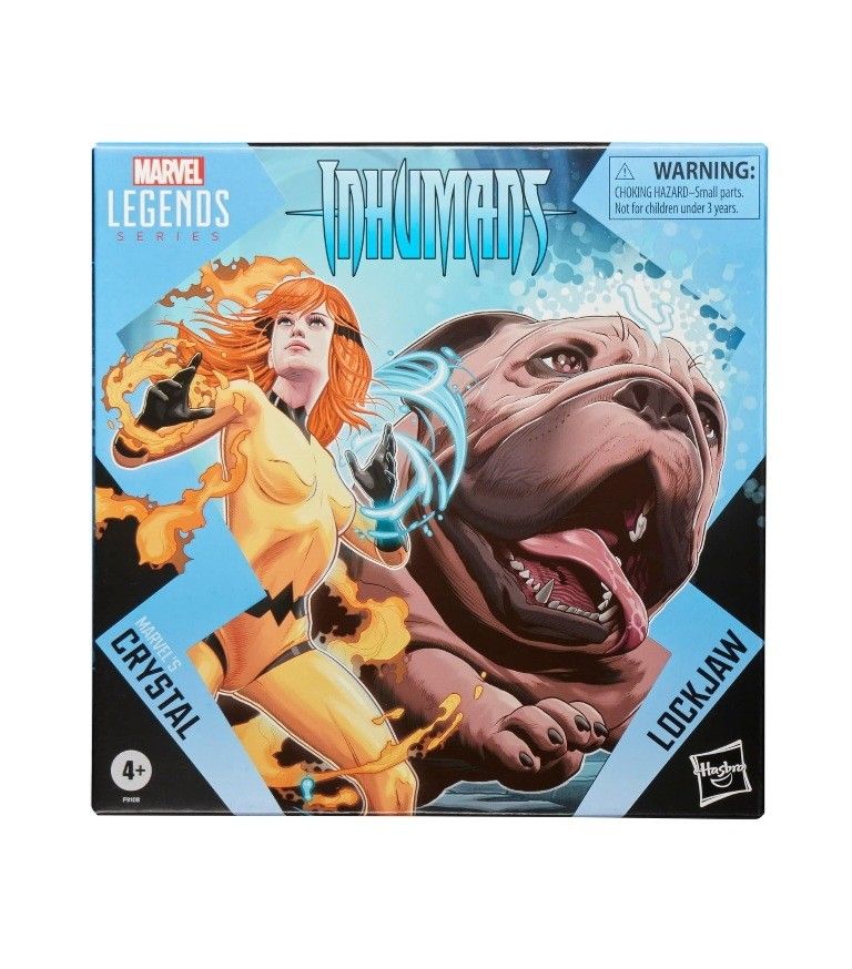 PO: Marvel Legends Inhumans Crystal & Lockjaw, Hobbies & Toys, Toys ...