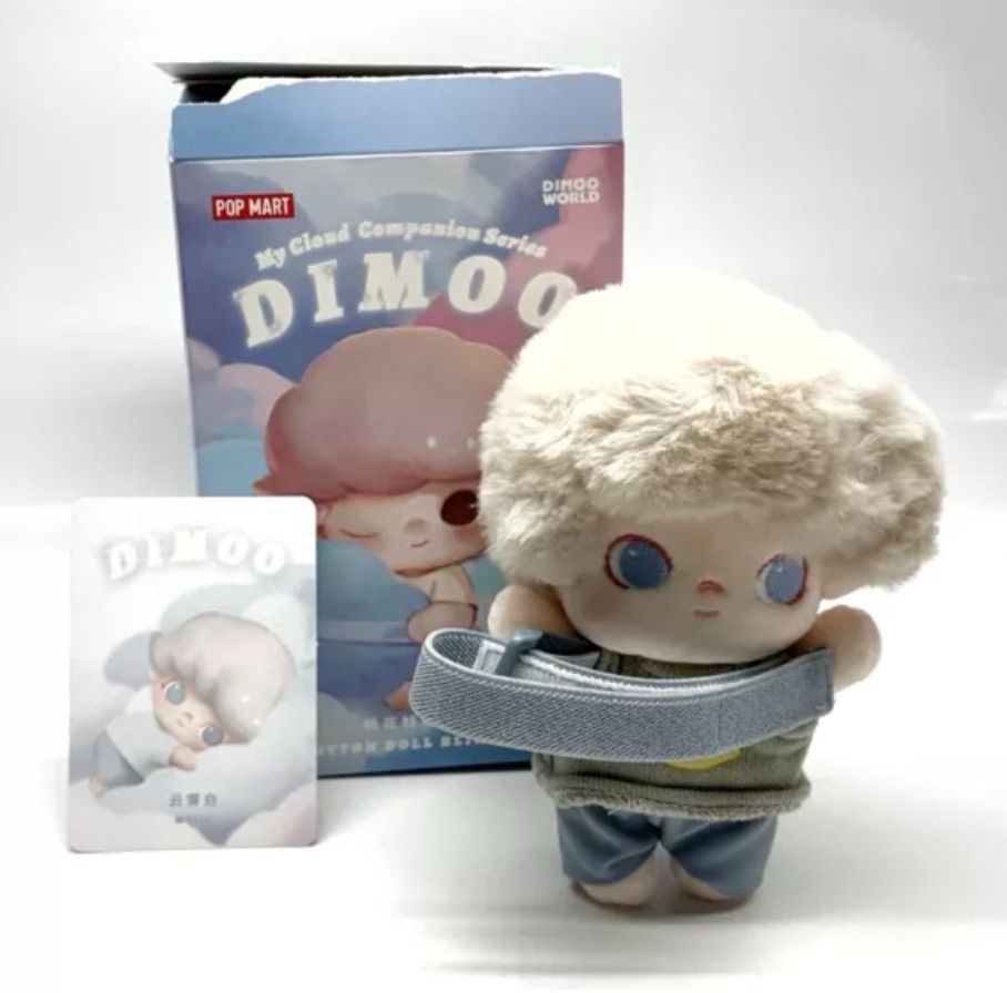 POP MART DIMOO My Cloud Companion Series Cotton Doll Blind Box, Hobbies ...