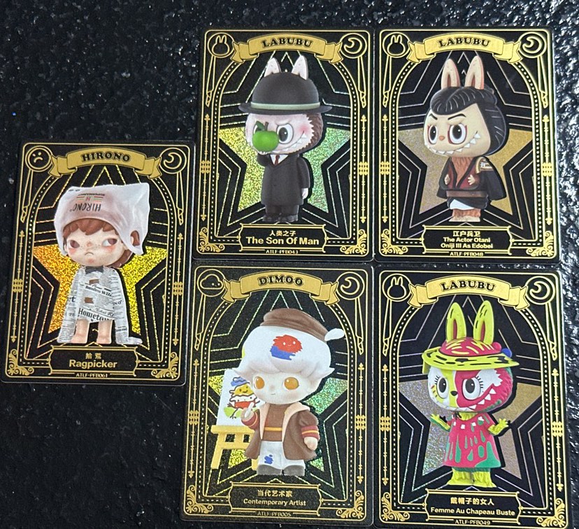 Popmart Popcard - Super Rare (Labubu/Dimoo/Hirono), Hobbies & Toys ...