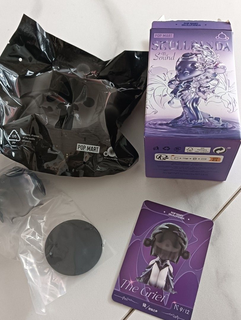 POPMART SKULLPANDA (THE GRIEF), Hobbies & Toys, Toys & Games on Carousell