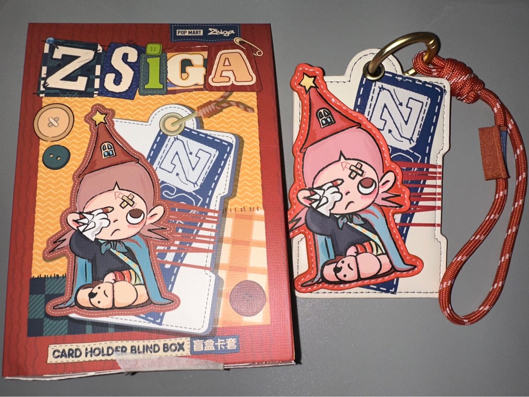 POPMART ZSIGA CARD HOLDER, Hobbies & Toys, Toys & Games on Carousell