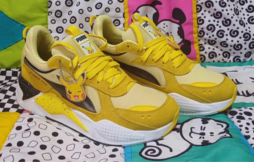 Puma RS-X Pokemon Edition (Pikachu), Men's Fashion, Footwear, Sneakers ...