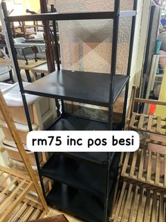 rak besi, Furniture & Home Living, Furniture, Shelves, Cabinets & Racks ...