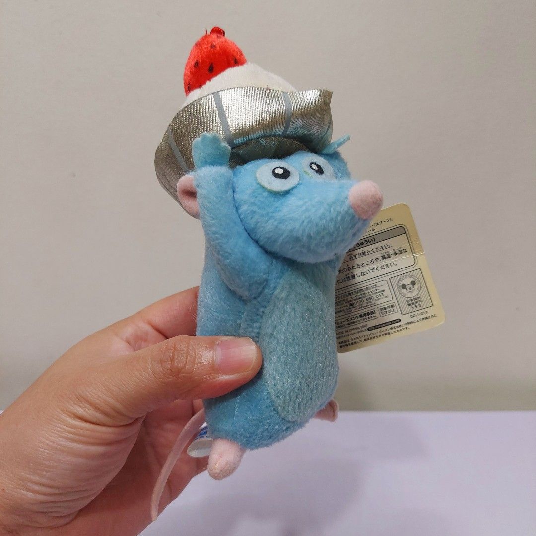 Remy's Ratatouille Sega Disney Mini Plush Toy - 15cm, Vintage Look ...