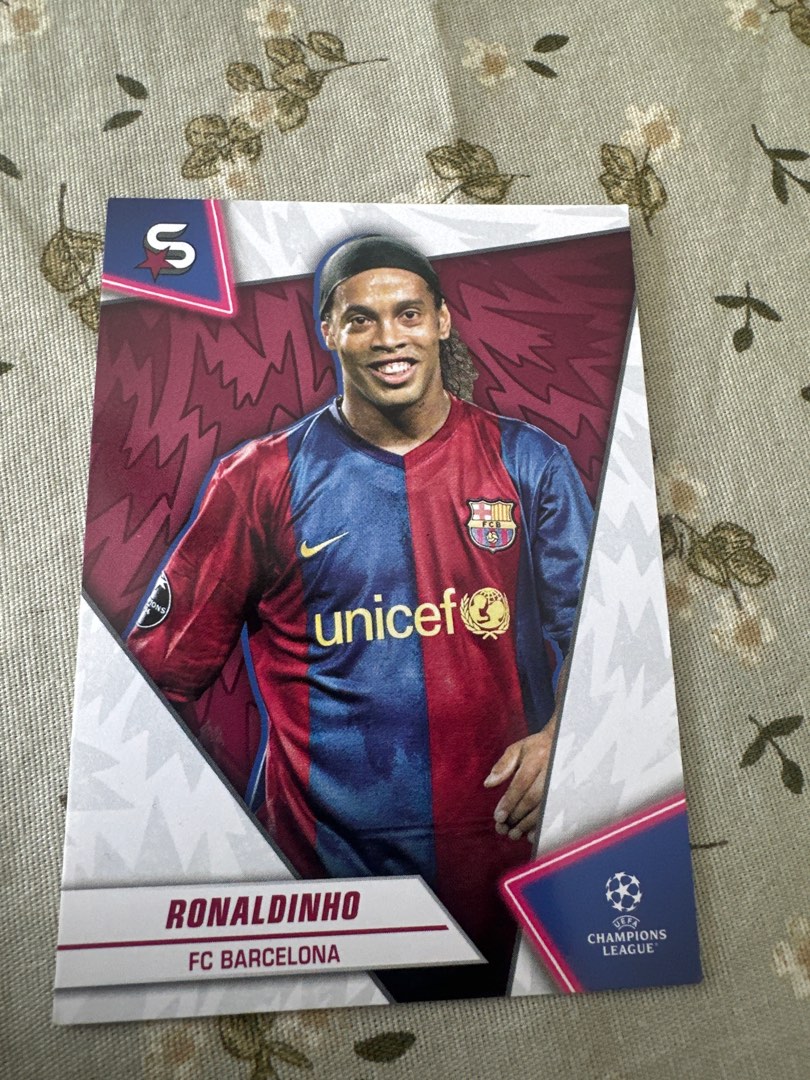 RONALDINHO VINTAGE COLLECTIBLE CARD, Hobbies & Toys, Collectibles ...