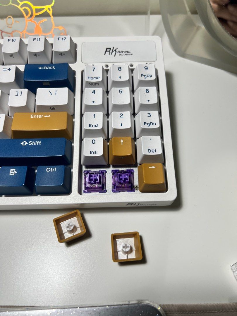 Royal Kludge RK89 Tri-Mode RGB 89 Keys Hot Swappable Mechanical ...