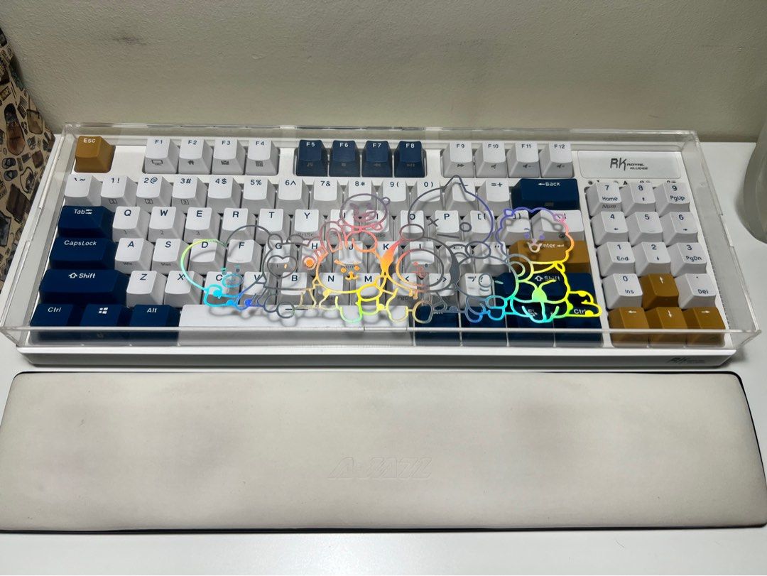 Royal Kludge RK89 Tri-Mode RGB 89 Keys Hot Swappable Mechanical ...