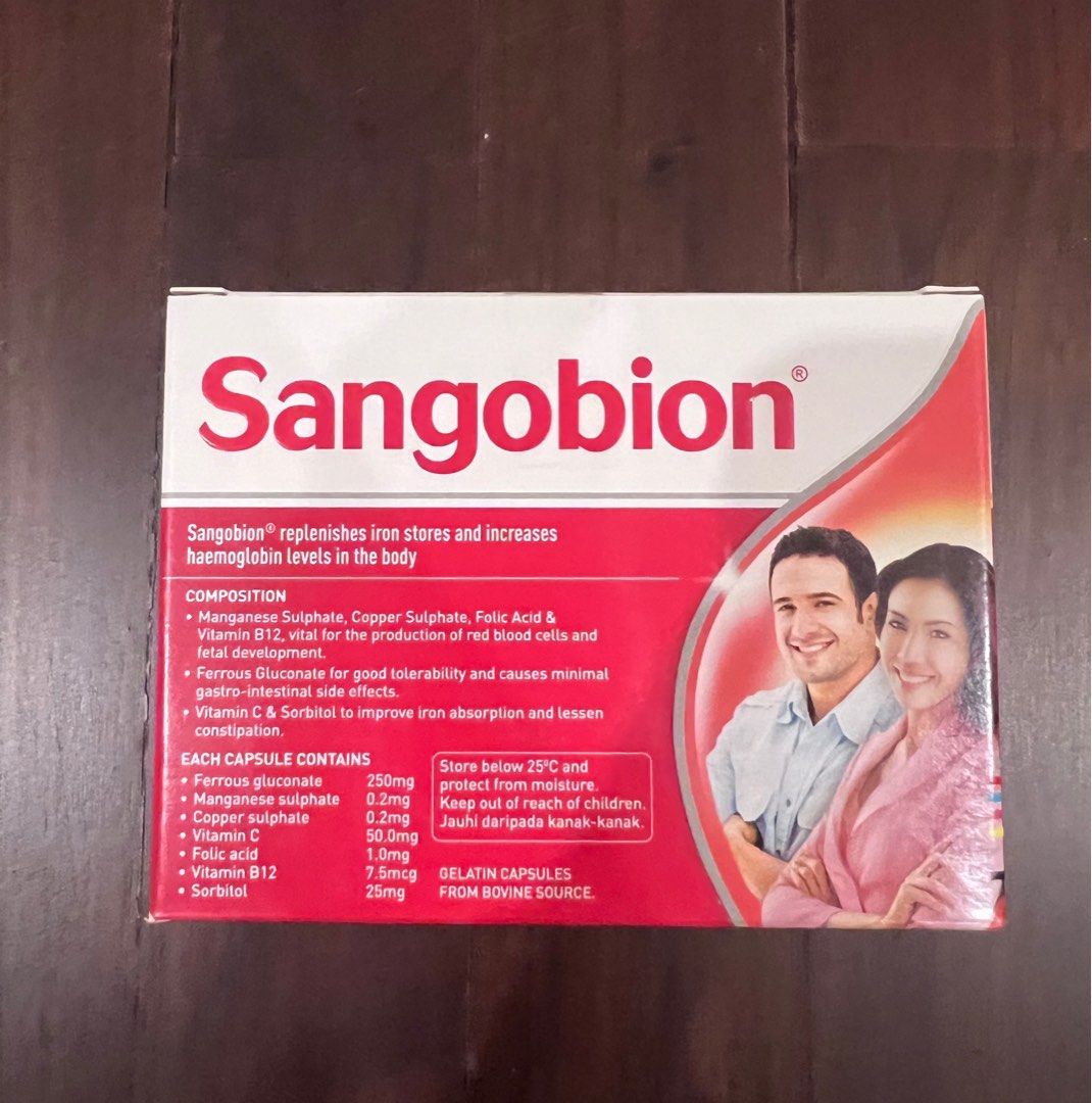 Sangobion Jual Sangobion Kapsul New Formula PerSETRIP Obat Anemia
