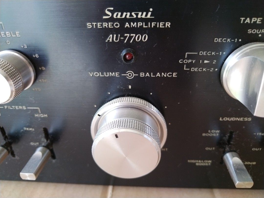 Sansui AU-7700 Integrated Stereo Amplifier, Audio, Soundbars, Speakers & Amplifiers on Carousell