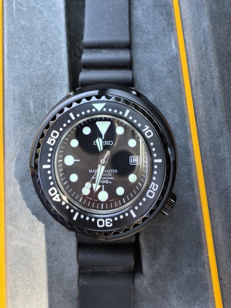 Seiko sbdx011 marine master watch full set 99% new sbbn015 216570 Rolex ...