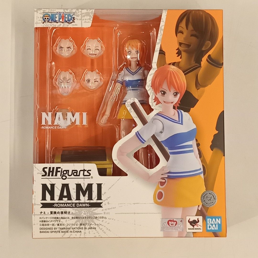 S.H. Figuarts BANDAI ONE PIECE NAMI ACTION FIGURE- ROMANCE DAWN ...