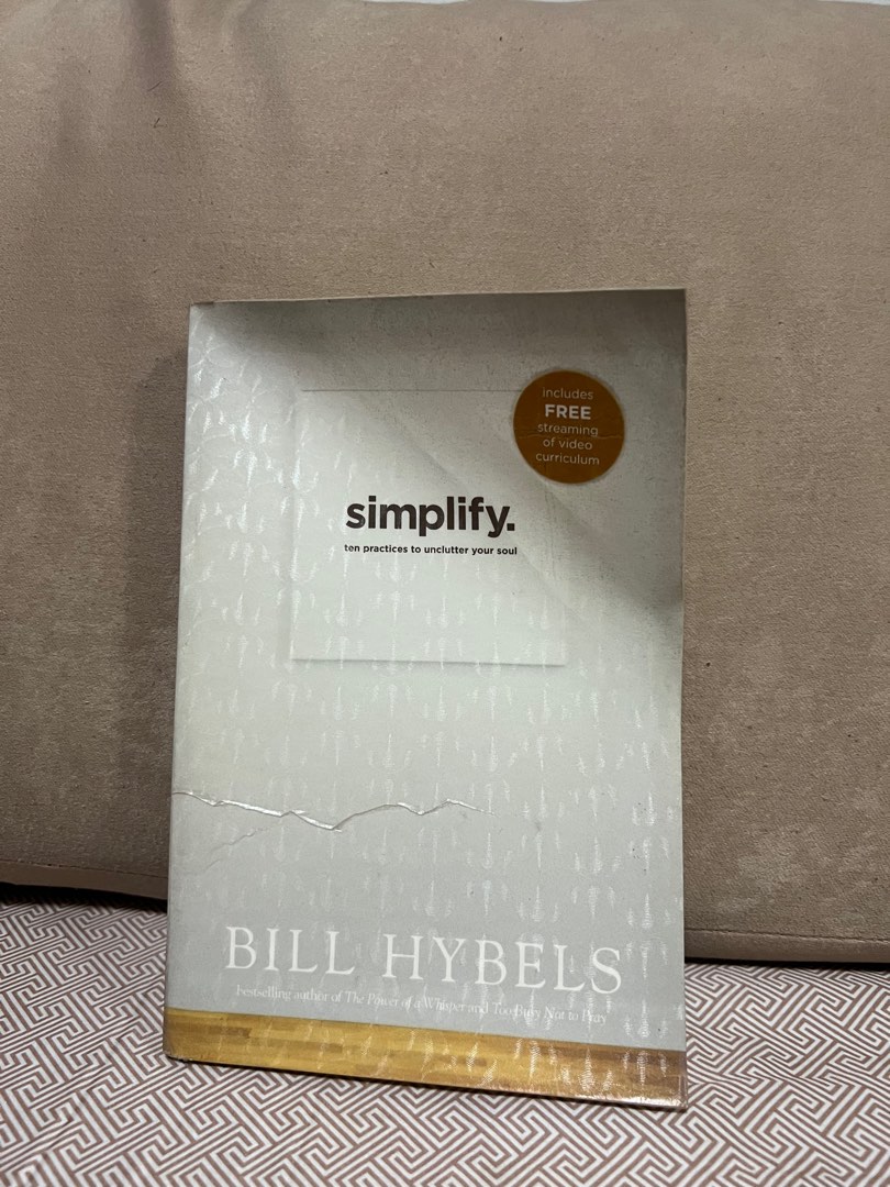 Simplify - Bill Hybels, Hobbies & Toys, Books & Magazines, Religion Books on Carousell