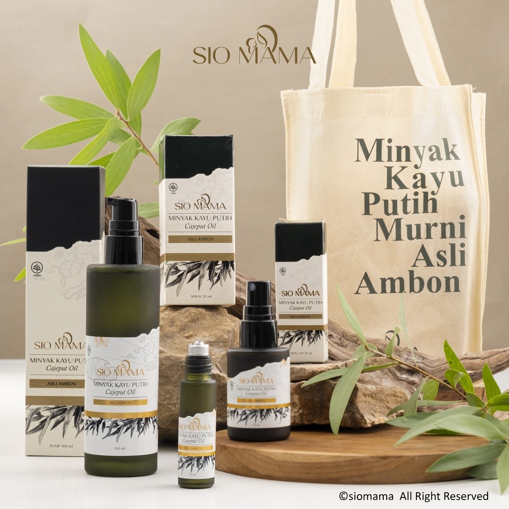 Sio Mama Minyak Kayu Putih 100% Original, Beauty & Personal Care, Bath ...