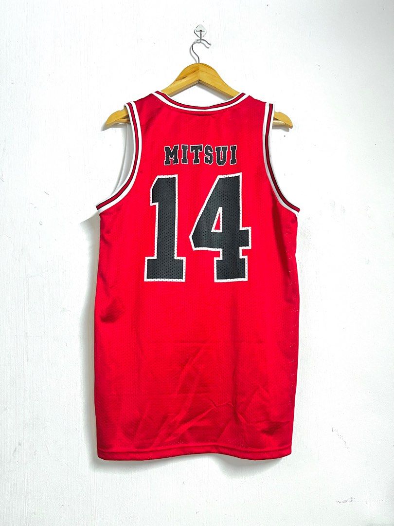 Slam Dunk Shohoku Jersey No.14, Men's Fashion, Activewear on Carousell