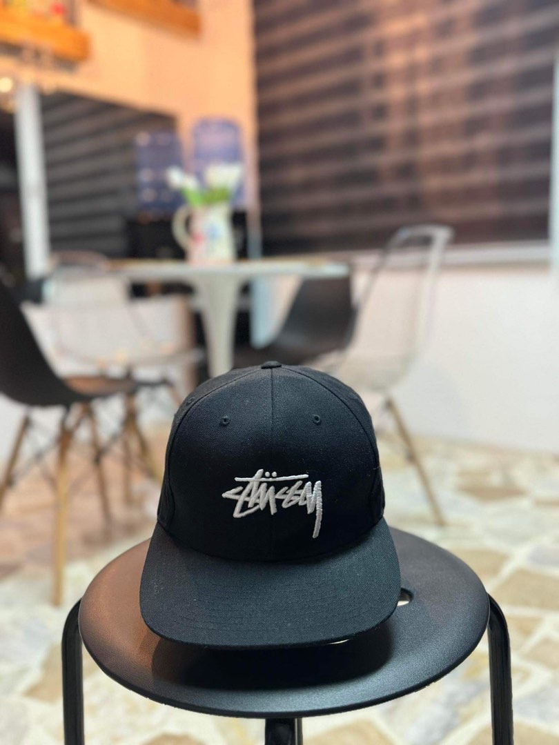 STUSSY EMBRO OG LOGO HAT, Men's Fashion, Watches & Accessories, Caps ...