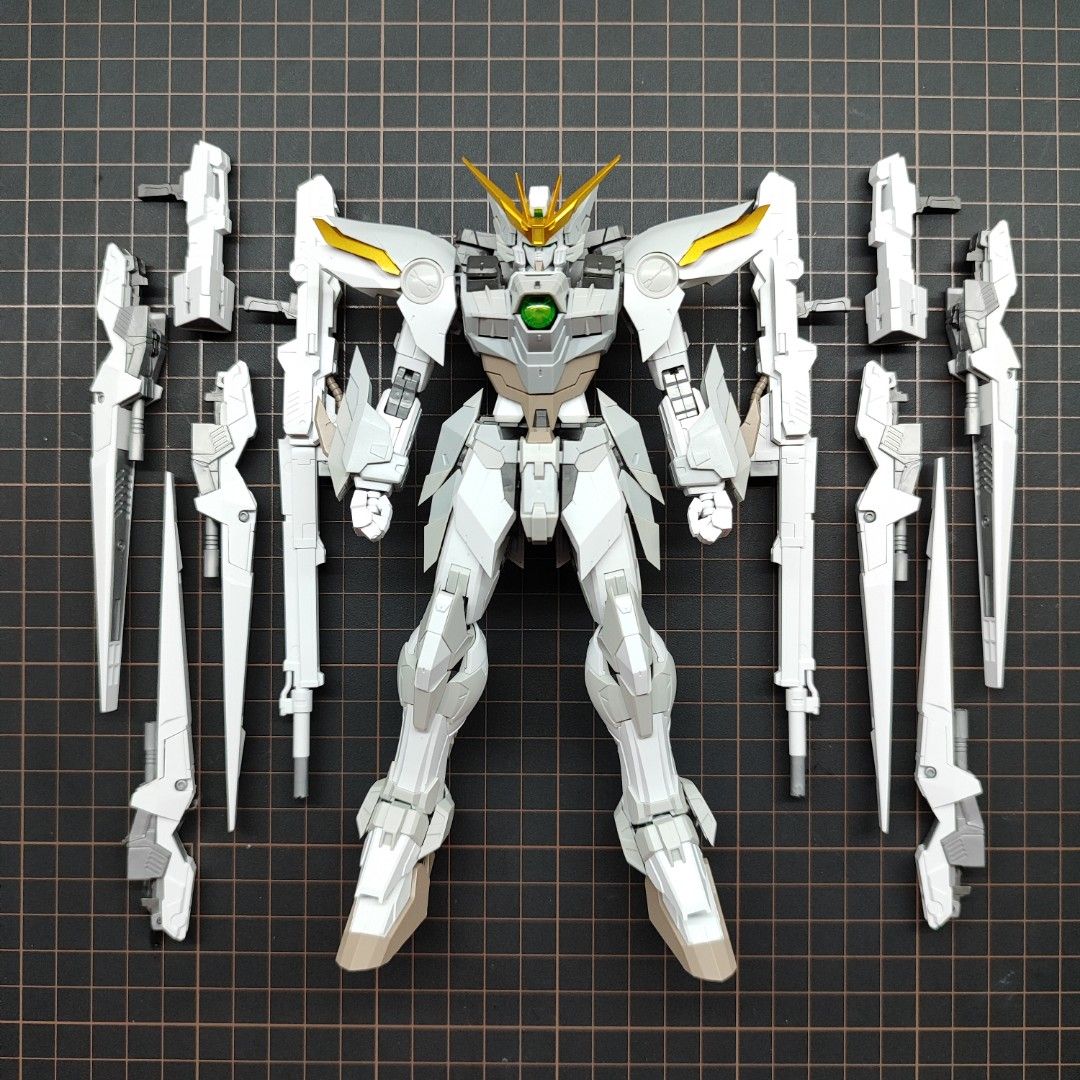 Supernova Gundam Wing Zero Custom (Snow White Prelude Ver.), Hobbies ...