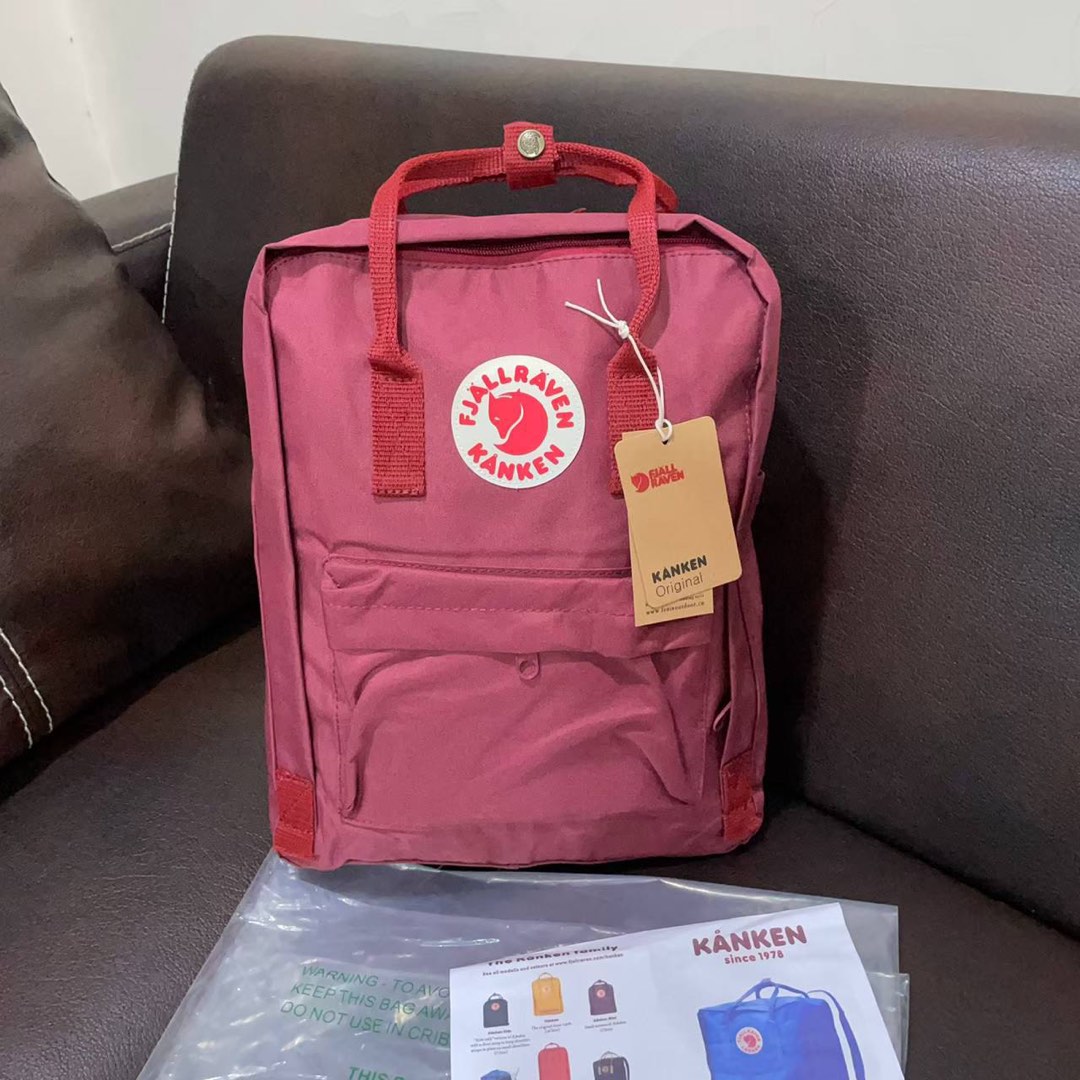 TAS RANSEL BACKPACK FJALRAVEN KANKEN, Fesyen Wanita, Tas & Dompet di ...