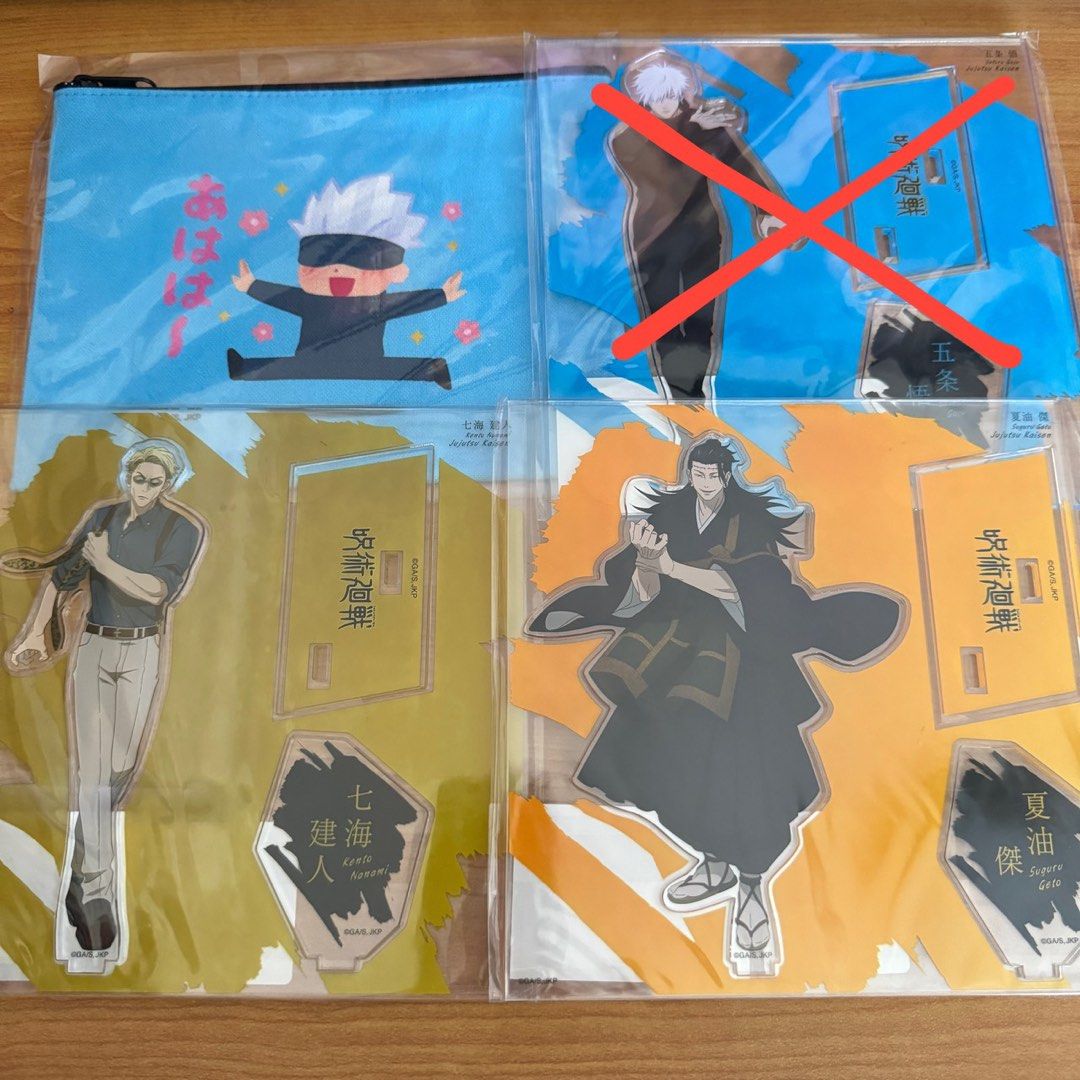 [updated] wts jujutsu kaisen ichiban kuji cafe merch acrylic stand ...