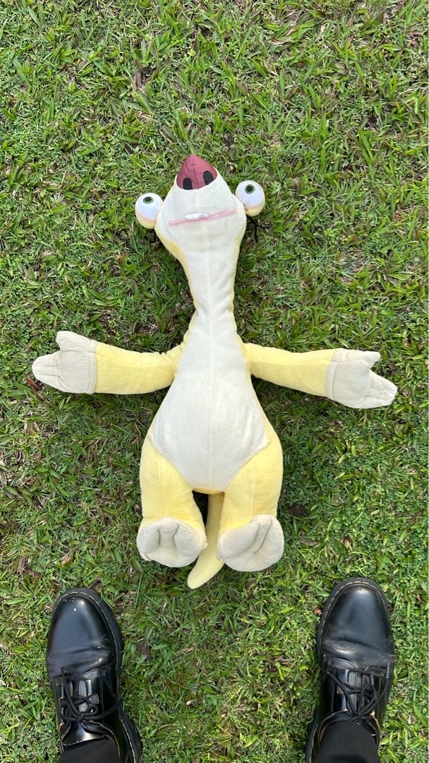 Vintage Ice Age Sid Plush, Hobbies & Toys, Toys & Games on Carousell