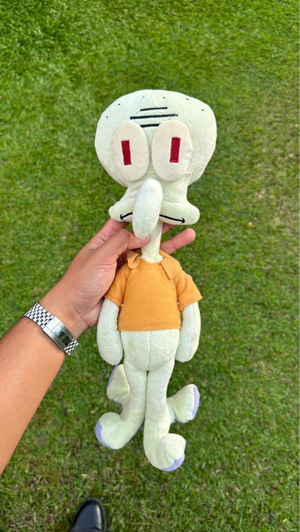 Vintage Spongebob Squidward Plush, Hobbies & Toys, Toys & Games on ...