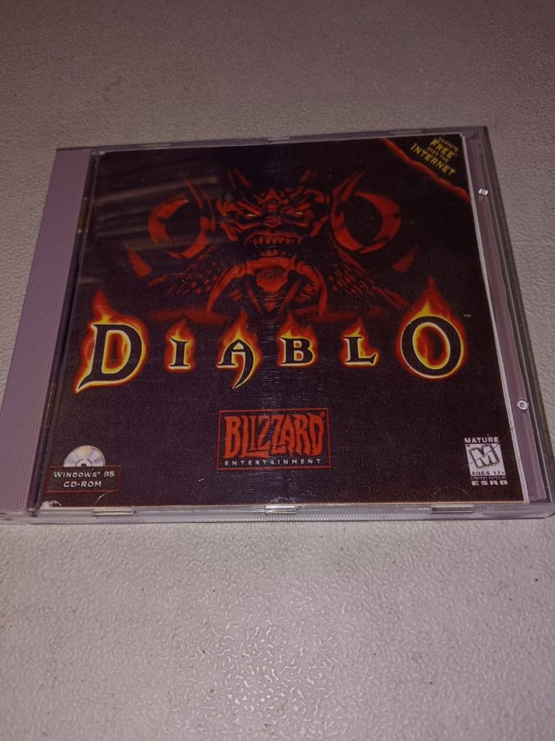 Vintage Windows 95 PC Game Diablo, Hobbies & Toys, Music & Media, CDs ...