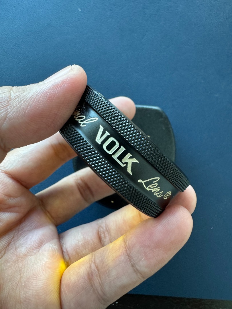 Volk Panretinal 2.2 Yellow Lens, Health & Nutrition, Medical Supplies ...