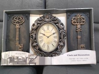 Fashion ROLEX Stainless Steel Wall Clock Living Room / GMT-Master / Jam ...