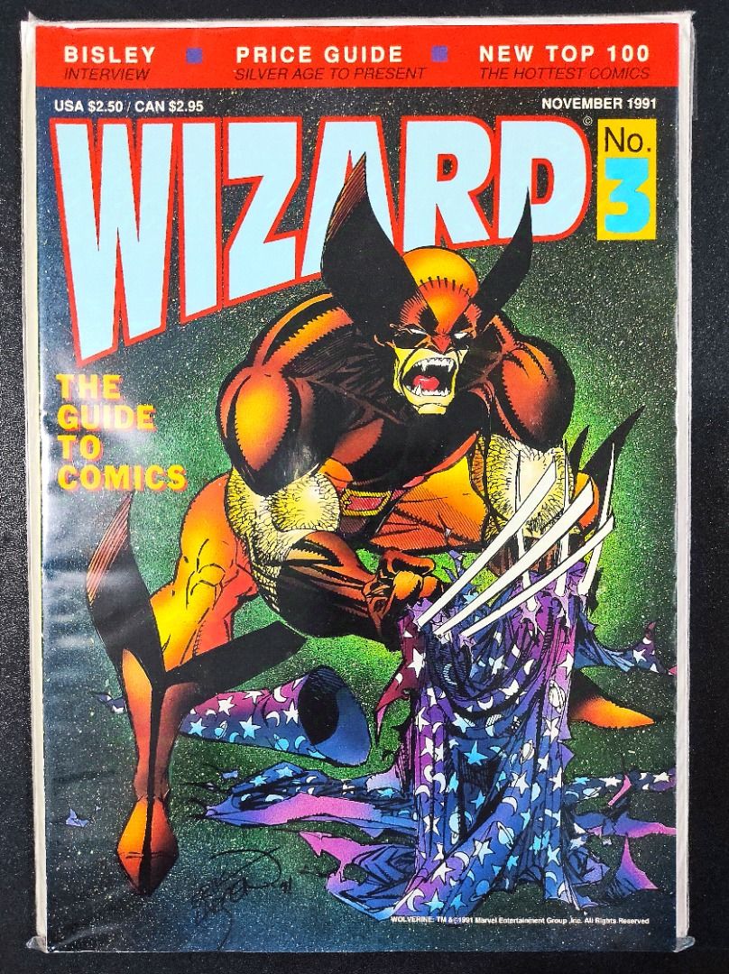 Wizard Magazine Bundle - Issues 2, 3 & 4 Ghost Rider Wolverine Batman ...