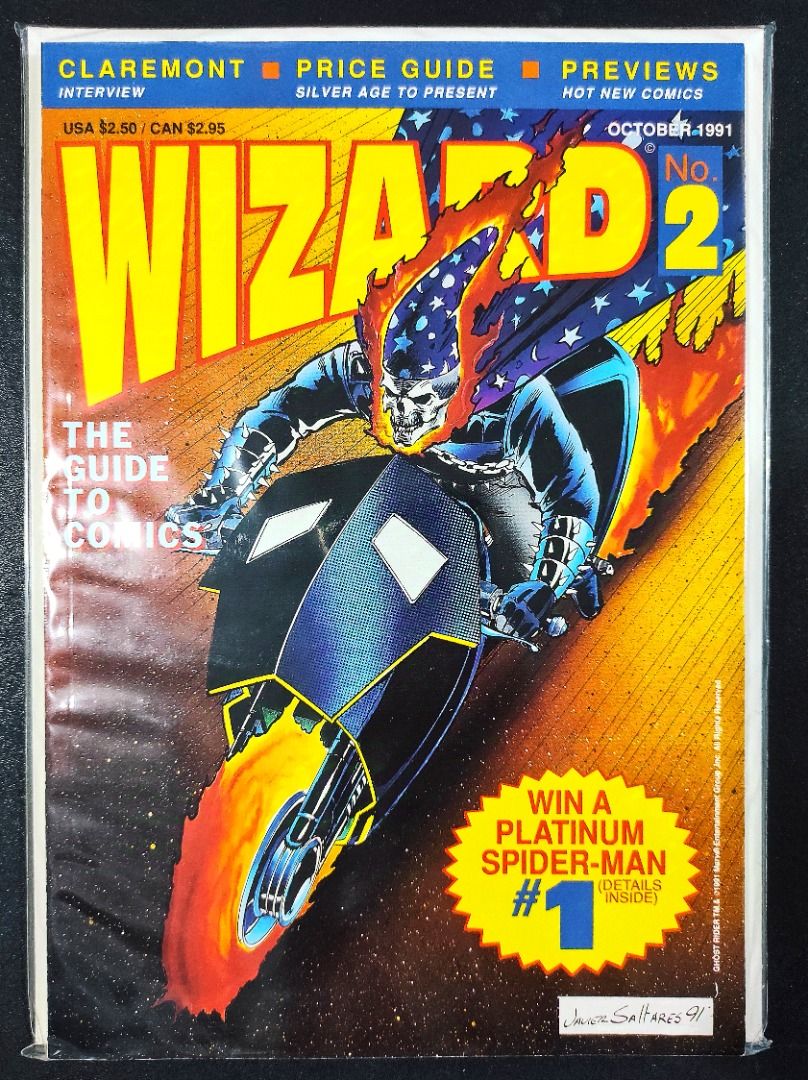 Wizard Magazine Bundle - Issues 2, 3 & 4 Ghost Rider Wolverine Batman ...