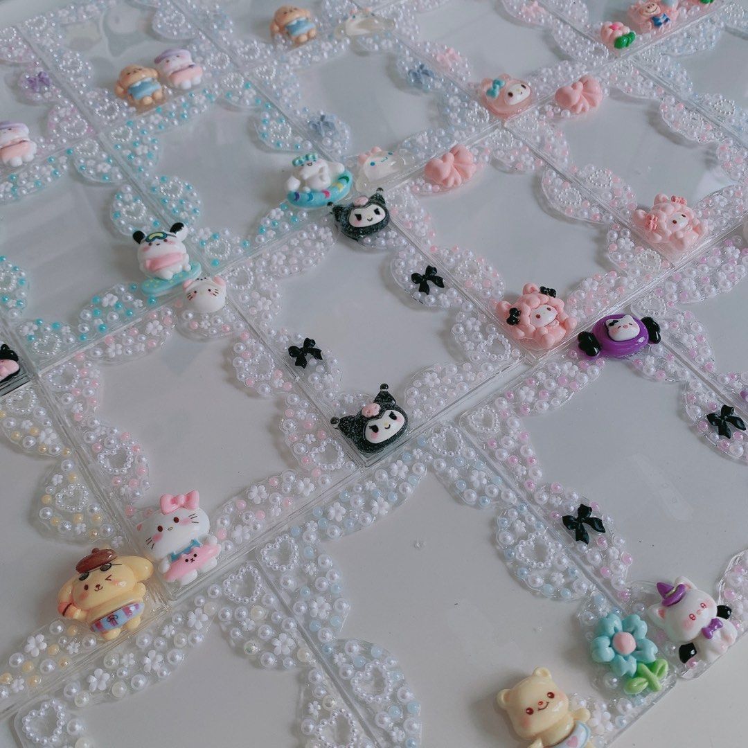 WTS Decoden Decorated Photocard Toploader Case Frame Stray Kids Ateez ...